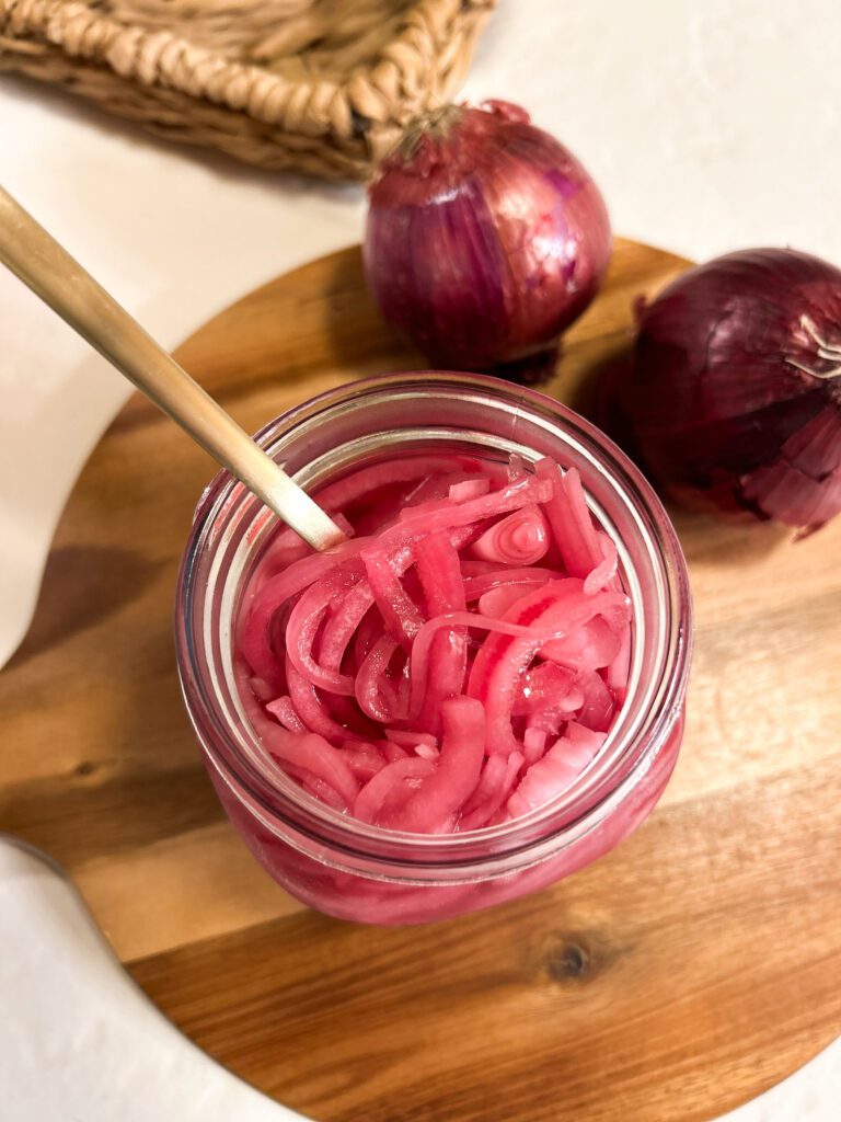 Quick Pickled Red Onions